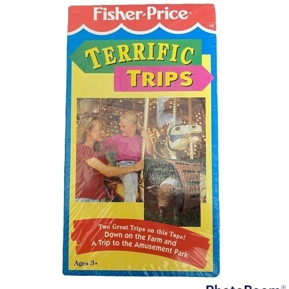 Fisher-Price | Media | Fisherprice Terrific Trips Vintage 992 Goodtimes Home Video Vhs Brand New ...